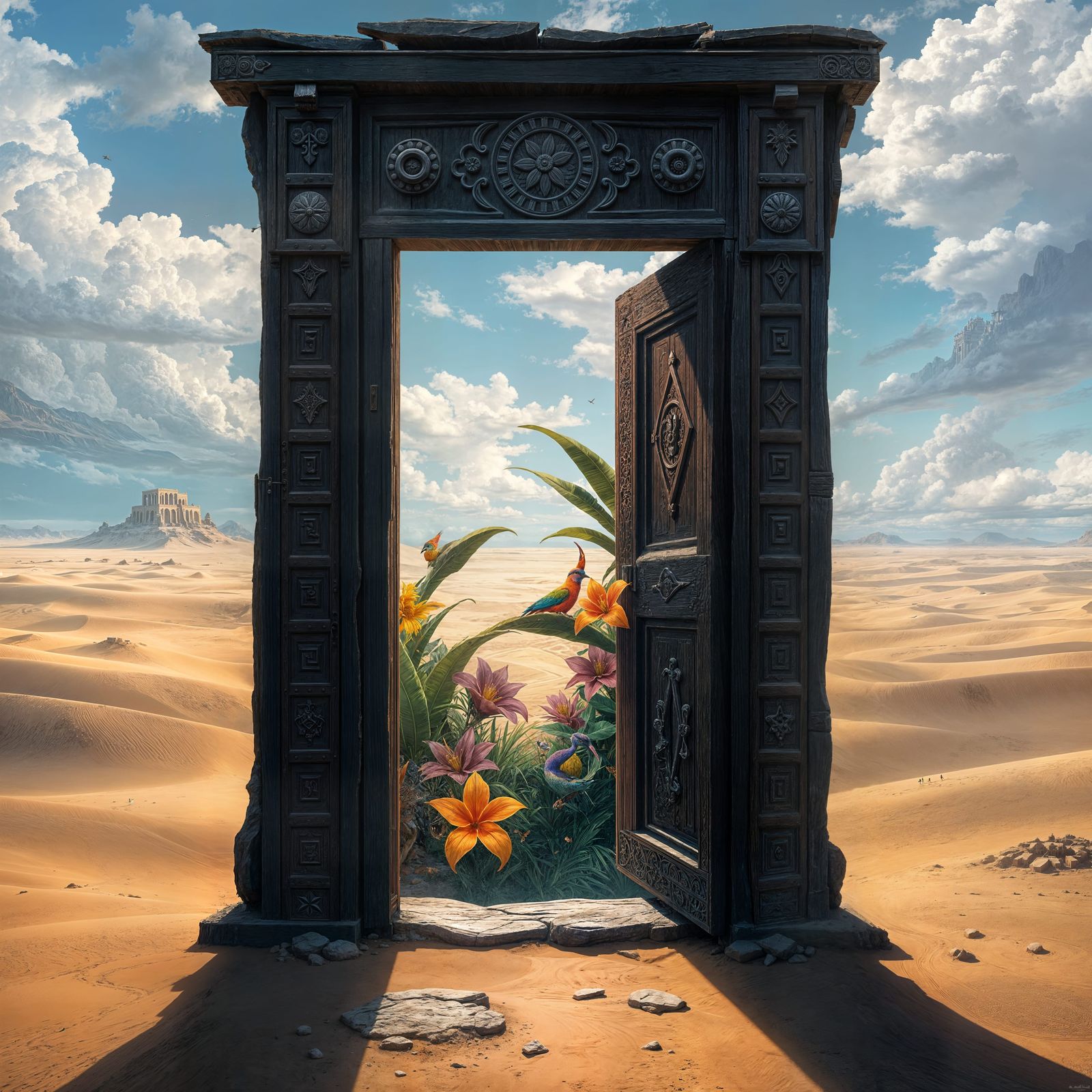 The Secret Door - Desert Doorway to Paradise: A Digital Pain...