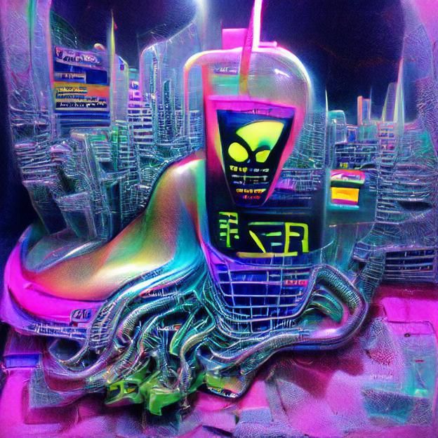 ALIEN BIOHAZARD - AI Generated Artwork - NightCafe Creator