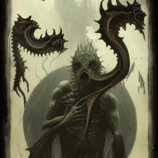 Innsmouth Fish Men 🧬 - AI Generated Artwork - NightCafe Creator