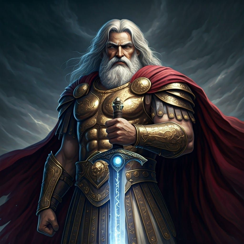 Zeus' Sword of Lightning and Thunder