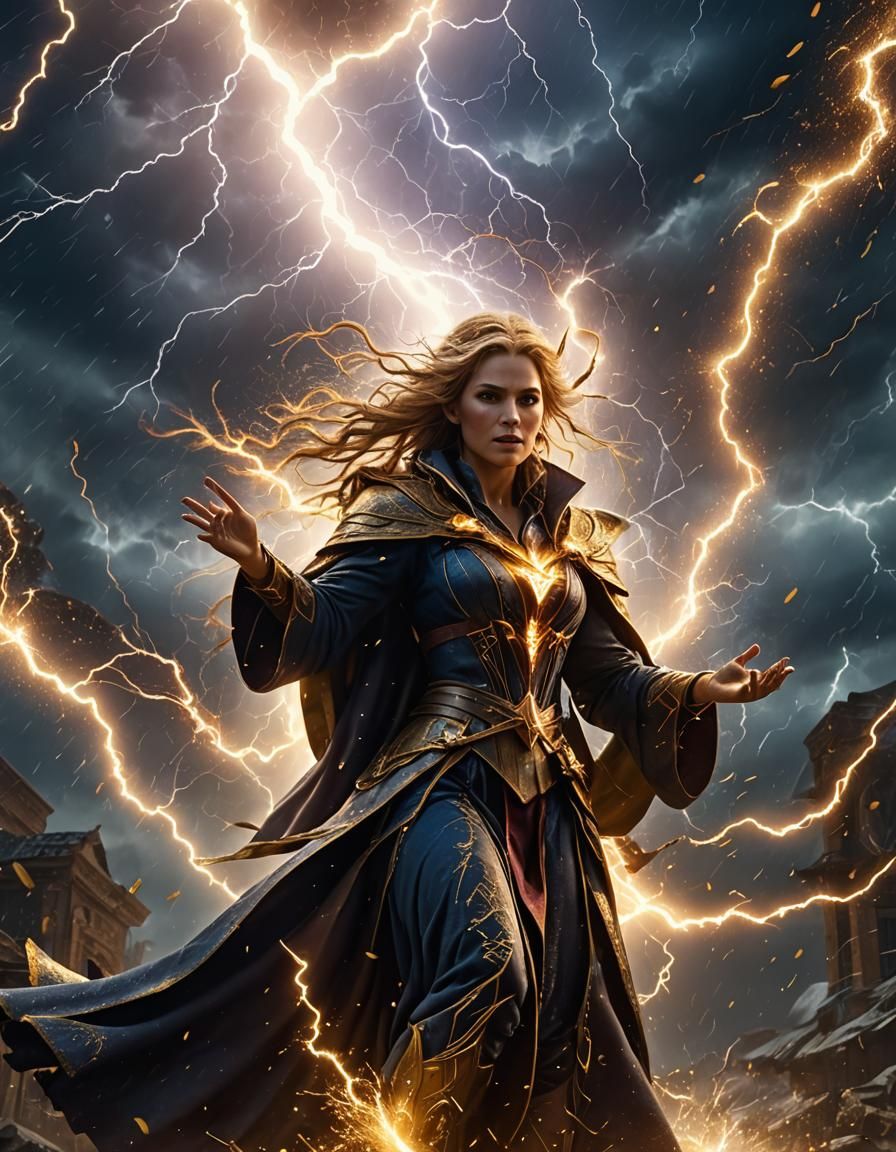 The Sorceress Return - AI Generated Artwork - NightCafe Creator