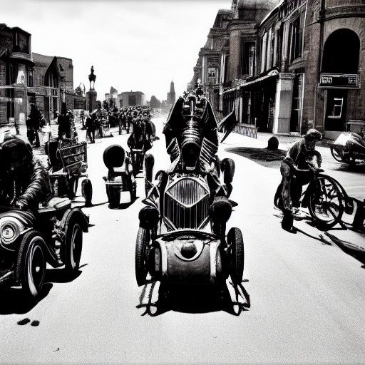 steampunk road race : r/nightcafe