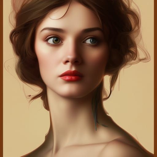 edwardian beauty - AI Generated Artwork - NightCafe Creator