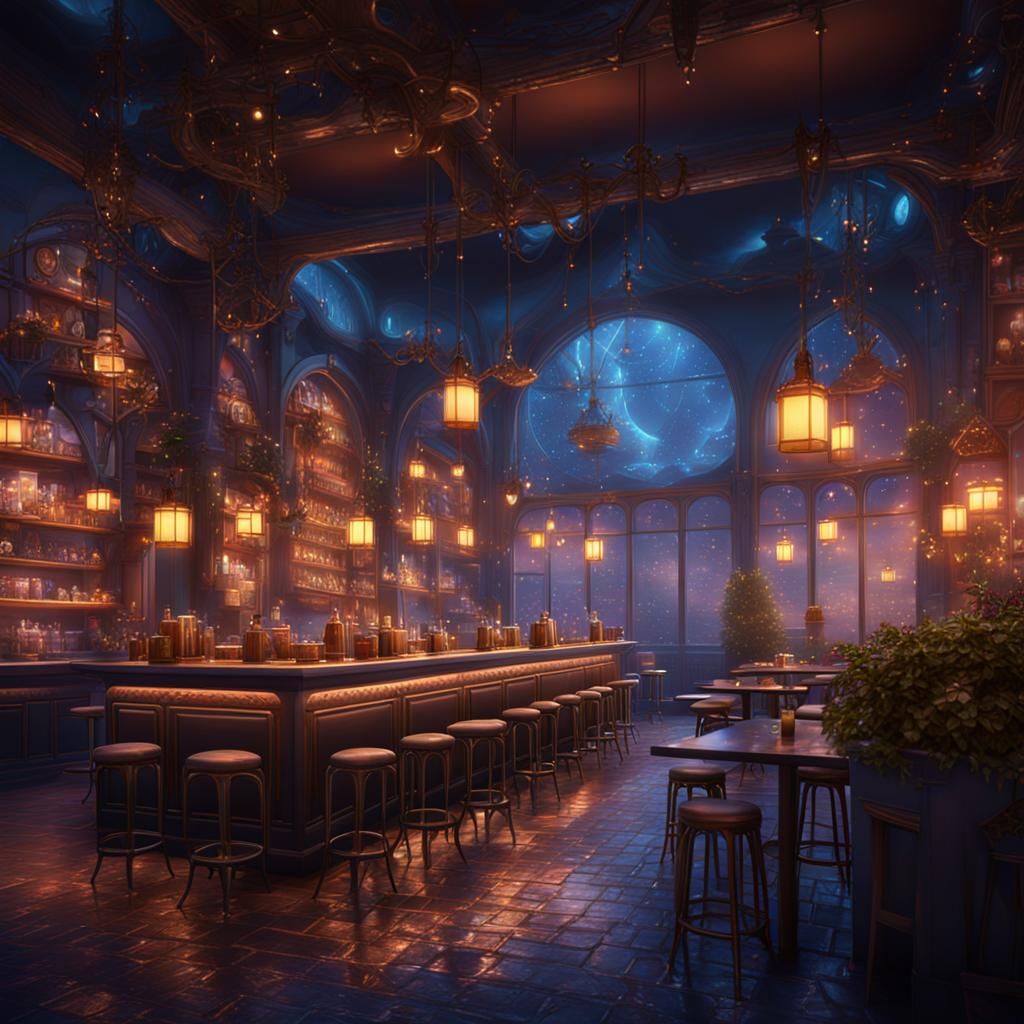 night café - AI Generated Artwork - NightCafe Creator