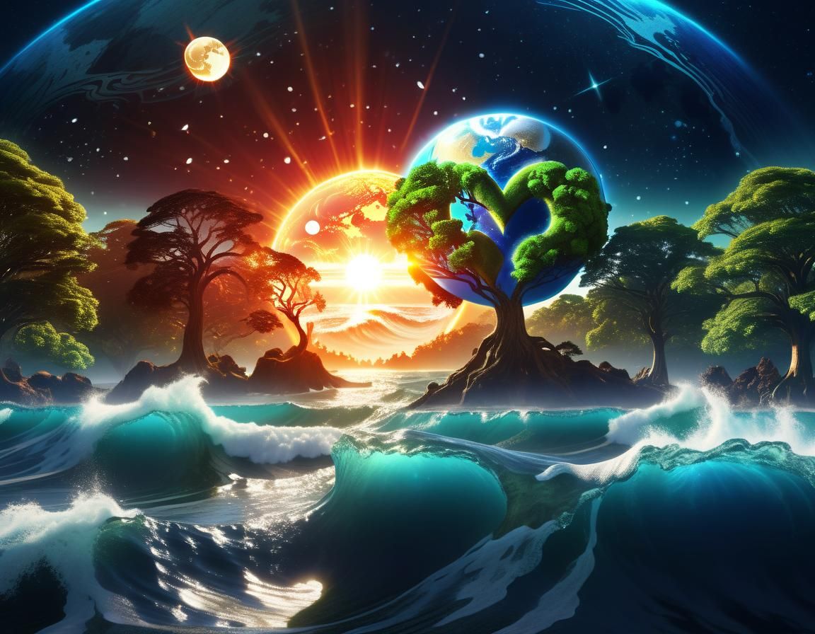Earth - AI Generated Artwork - NightCafe Creator