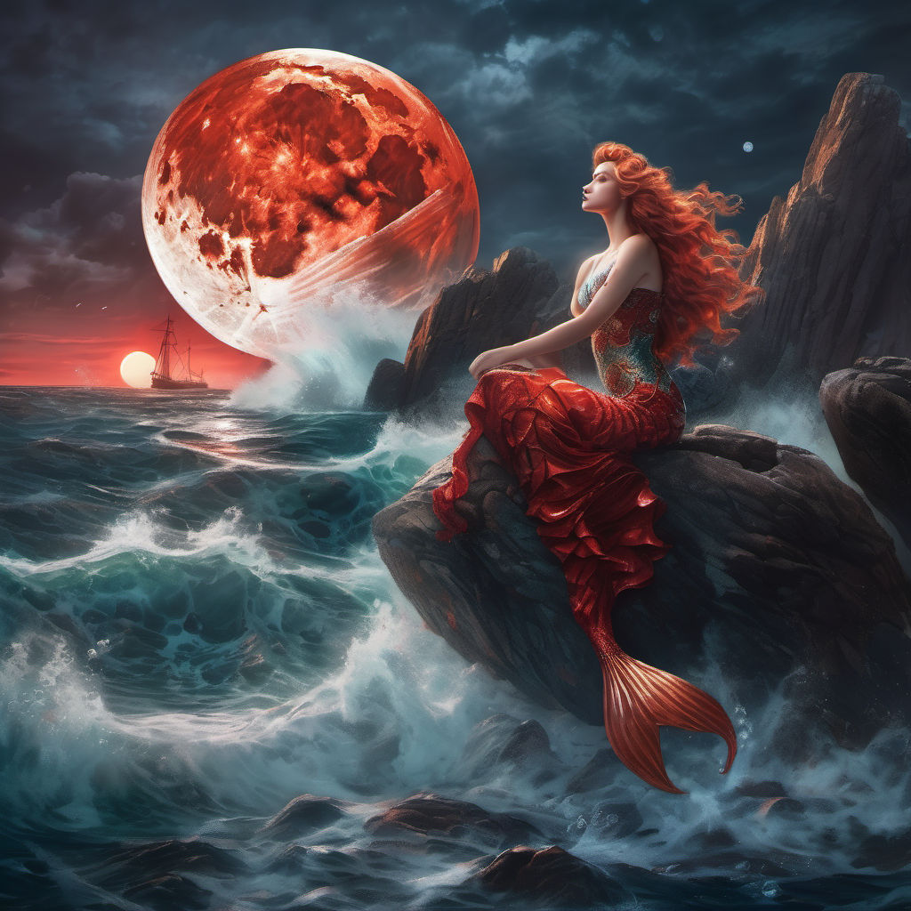 Charming mermaid! - AI Generated Artwork - NightCafe Creator