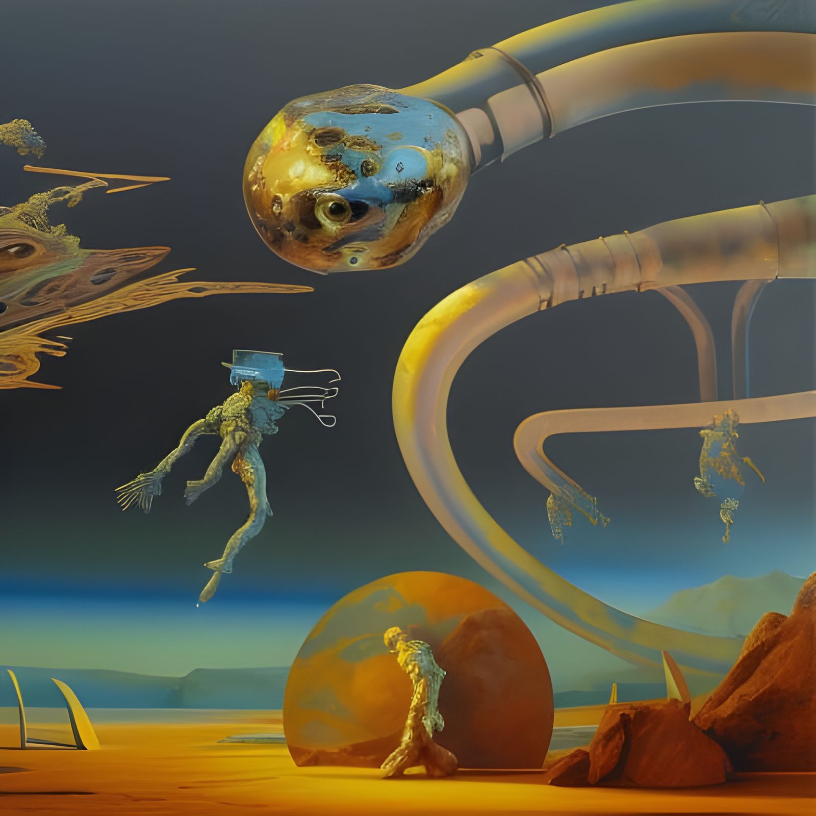 The attack - AI Generated Artwork - NightCafe Creator