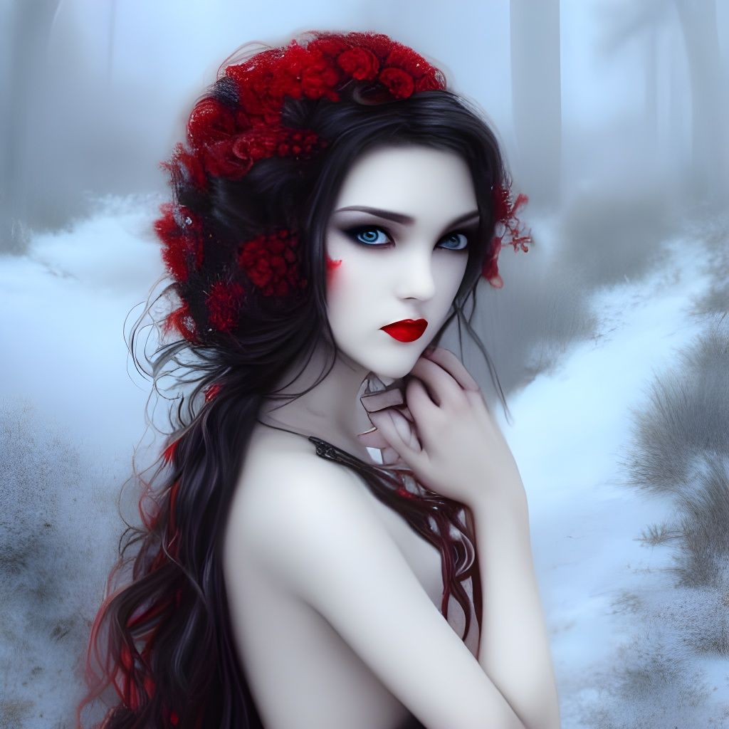 gothic princess, - AI Generated Artwork - NightCafe Creator