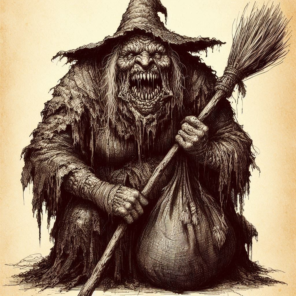 Cuca - Childeating Witch 😱 (Portuguese/Brazilian Folklore) - AI ...