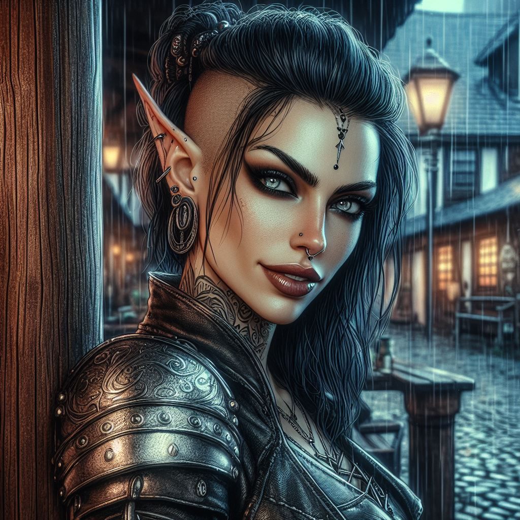 D3 Mercenary Elf - AI Generated Artwork - NightCafe Creator