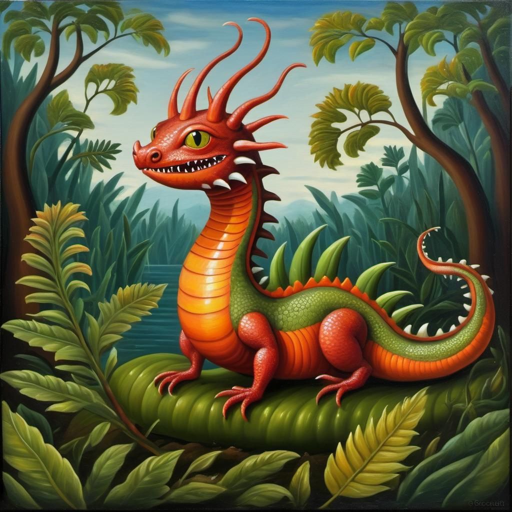 Kind Dragon - AI Generated Artwork - NightCafe Creator