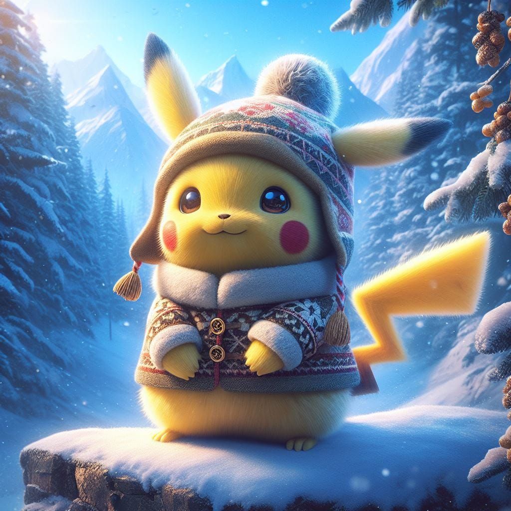 Pikachu - AI Generated Artwork - NightCafe Creator