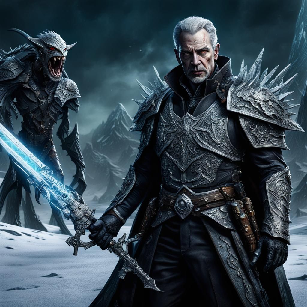 The Vampire Lord, Deacon Frost - AI Generated Artwork - NightCafe Creator