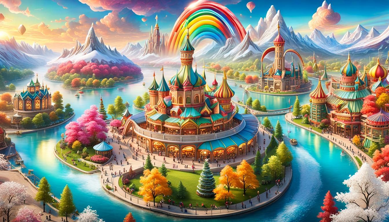 A place where all dreams come true - AI Generated Artwork - NightCafe ...