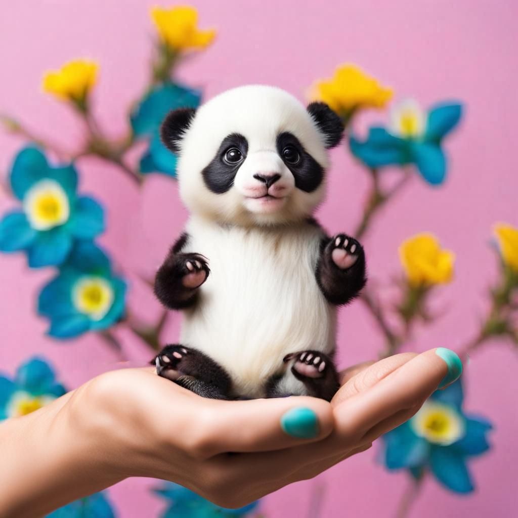 A baby panda named lemon - AI Generated Artwork - NightCafe Creator