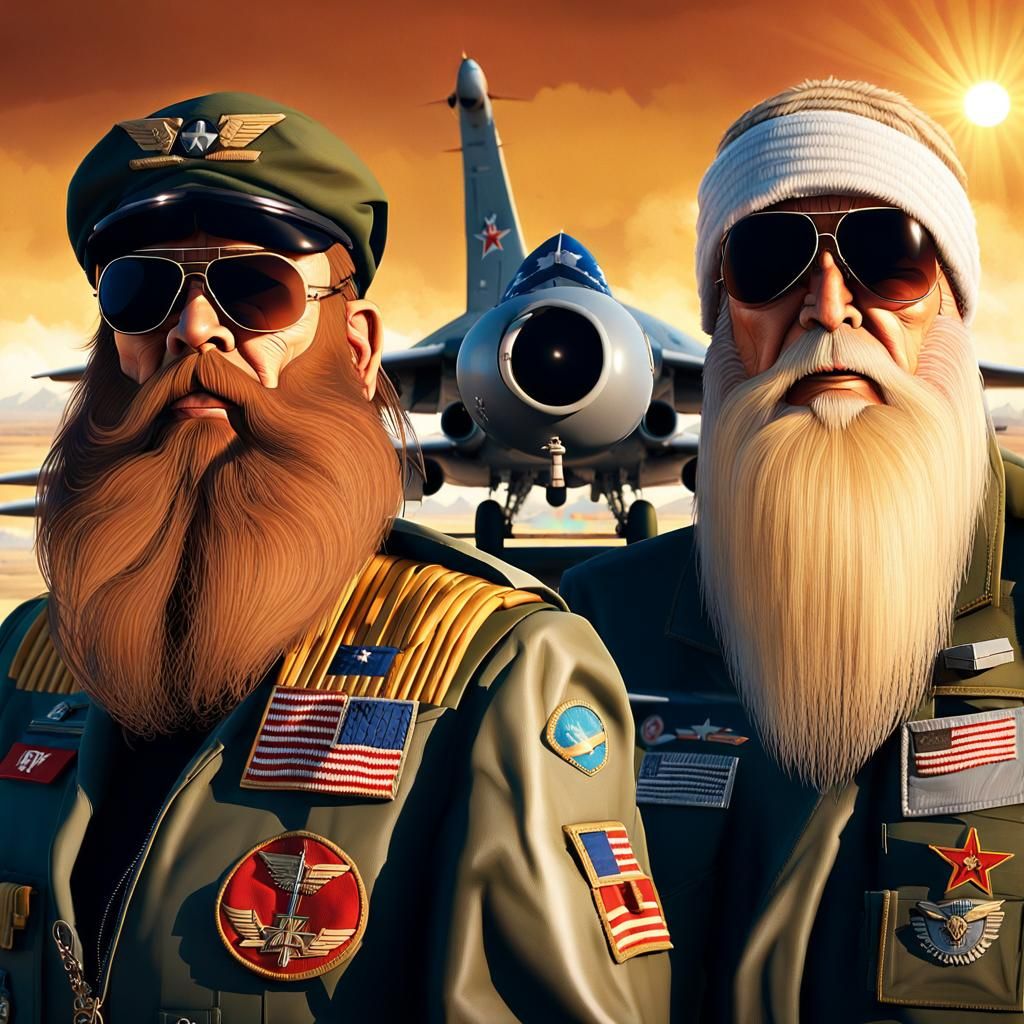 ZZ Top Gun - AI Generated Artwork - NightCafe Creator