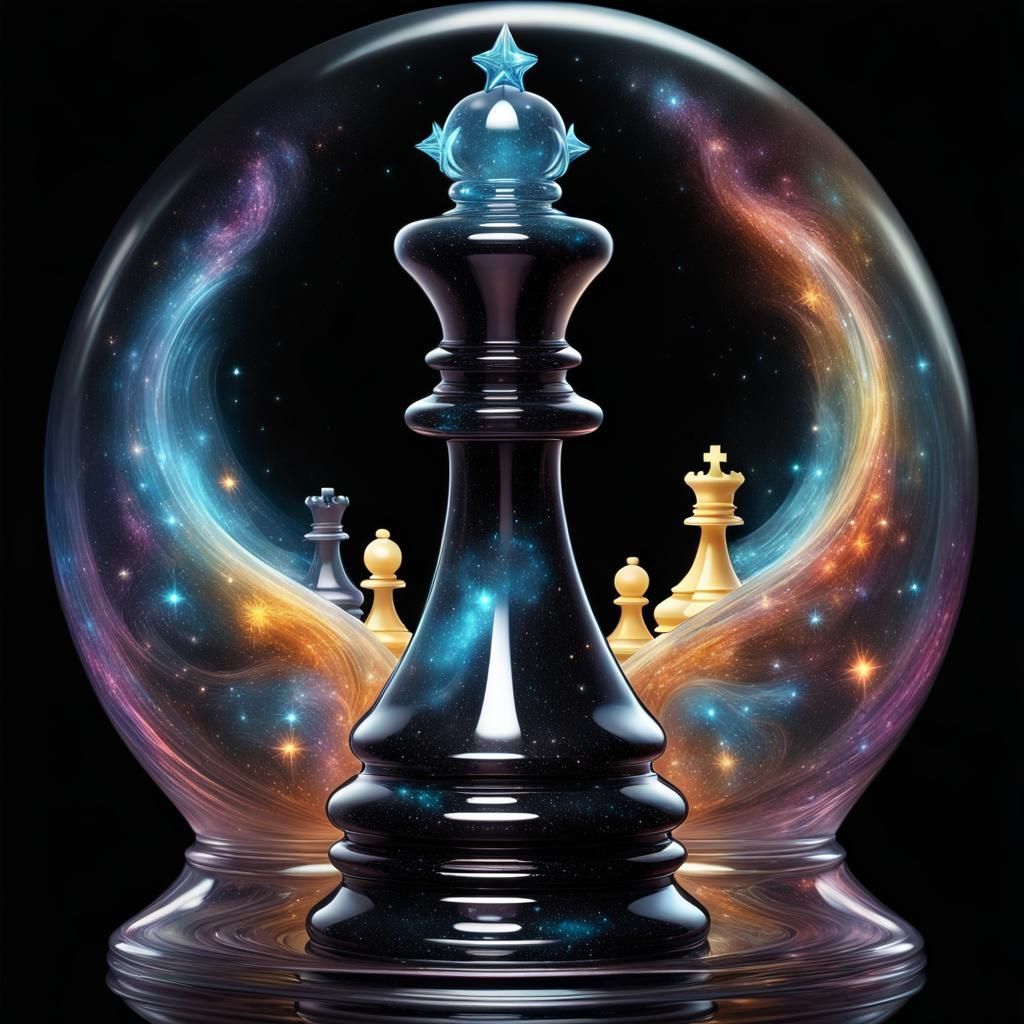 Cosmic Chess | Queen - AI Generated Artwork - NightCafe Creator