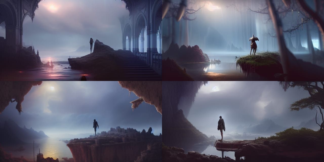 HaloQuest: A Misty Memory - AI Generated Artwork - NightCafe Creator
