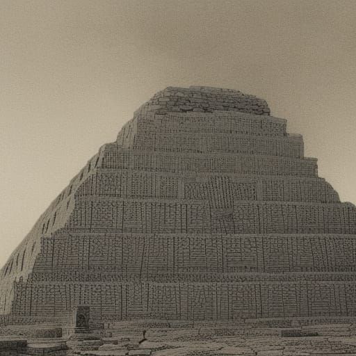 Ziggurat Ruins - AI Generated Artwork - NightCafe Creator