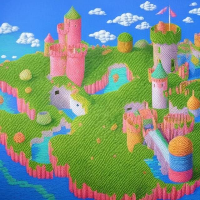 Yoshi's Island 3.e - AI Generated Artwork - NightCafe Creator