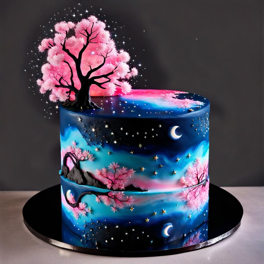 Optical Illusion Cake - AI Generated Artwork - NightCafe Creator