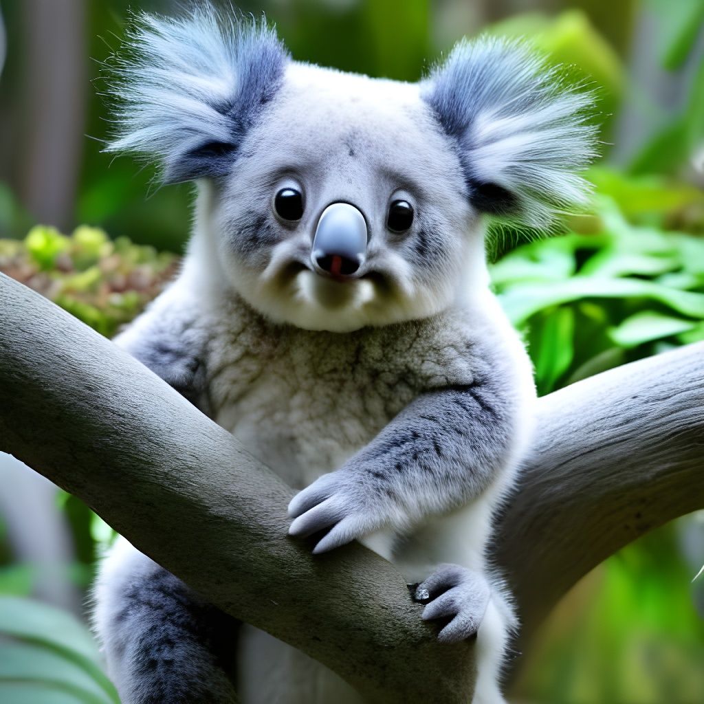 cute smiling koala - AI Generated Artwork - NightCafe Creator