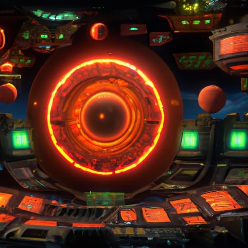 HAL 9000 , 2001 - AI Generated Artwork - NightCafe Creator