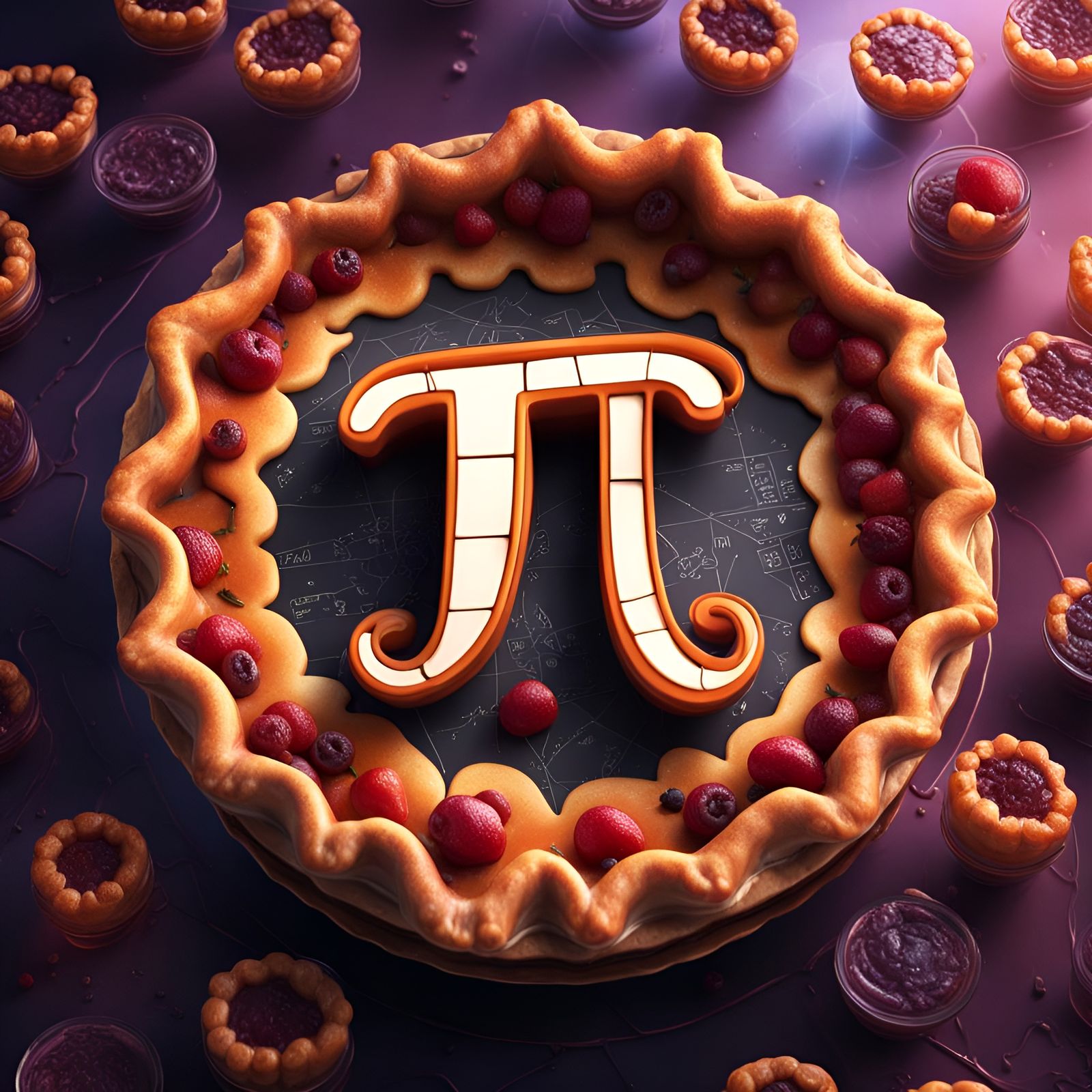 π Pie 🥧 - AI Generated Artwork - NightCafe Creator