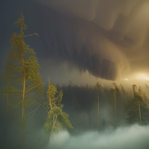 Storm - AI Generated Artwork - NightCafe Creator