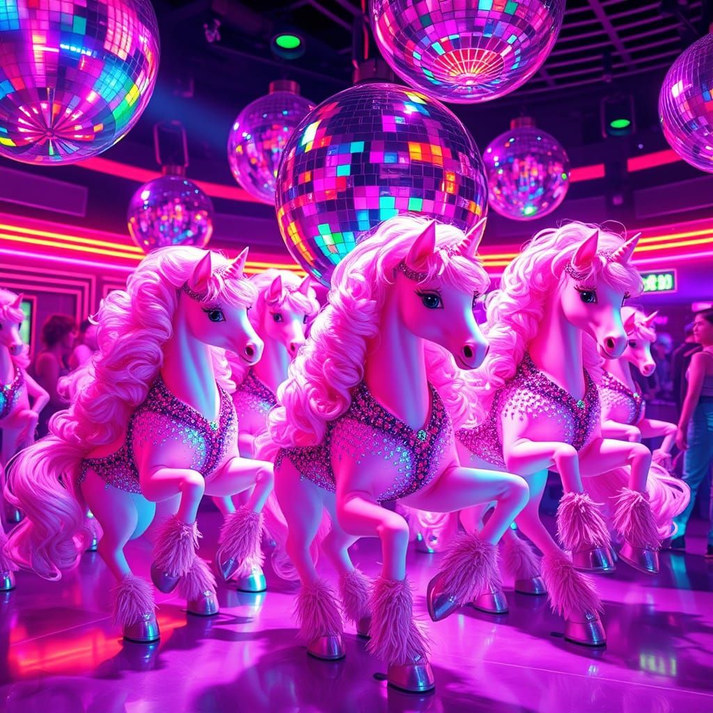 Pink pony club - Cyberpunk Pink Ponies in Futuristic Disco ...