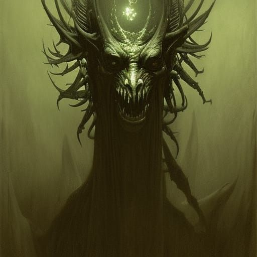 Demon Alien - AI Generated Artwork - NightCafe Creator