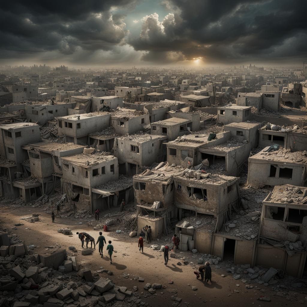 humanity collapse - AI Generated Artwork - NightCafe Creator