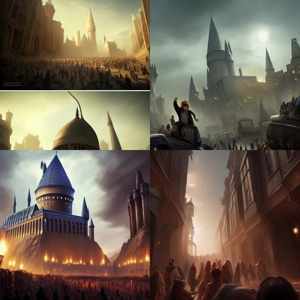 Harry Potter in Egypt - AI Generated Artwork - NightCafe Creator