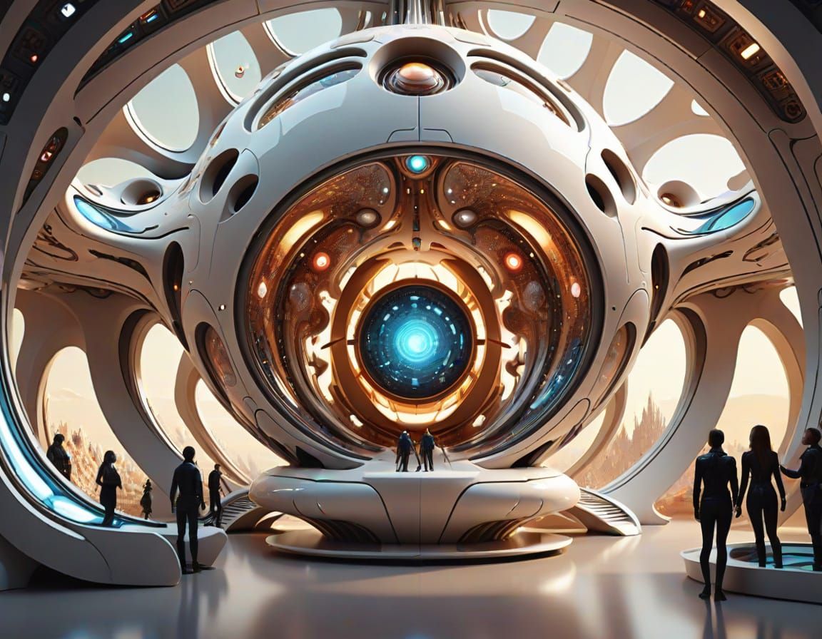 intergalactic time portal - intergalactic time portal