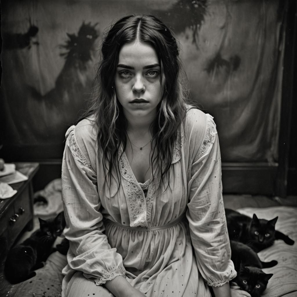 Billie Eilish - AI Generated Artwork - NightCafe Creator