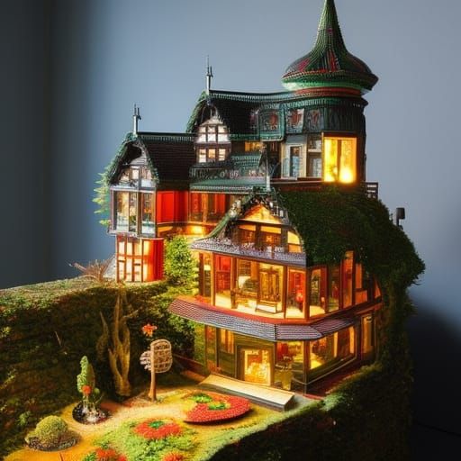 Miniature wonderland - AI Generated Artwork - NightCafe Creator