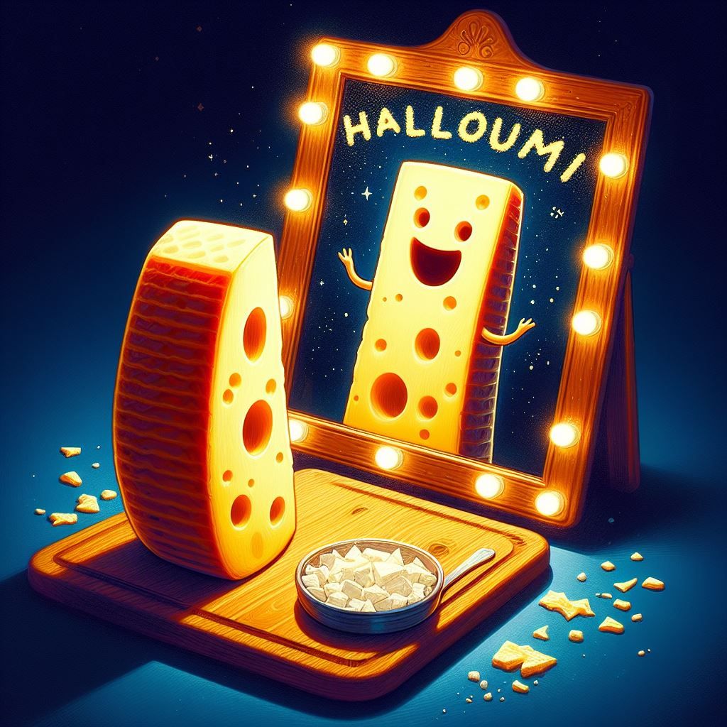 What did the cheese say to its reflection in the mirror? - Halloumi ...