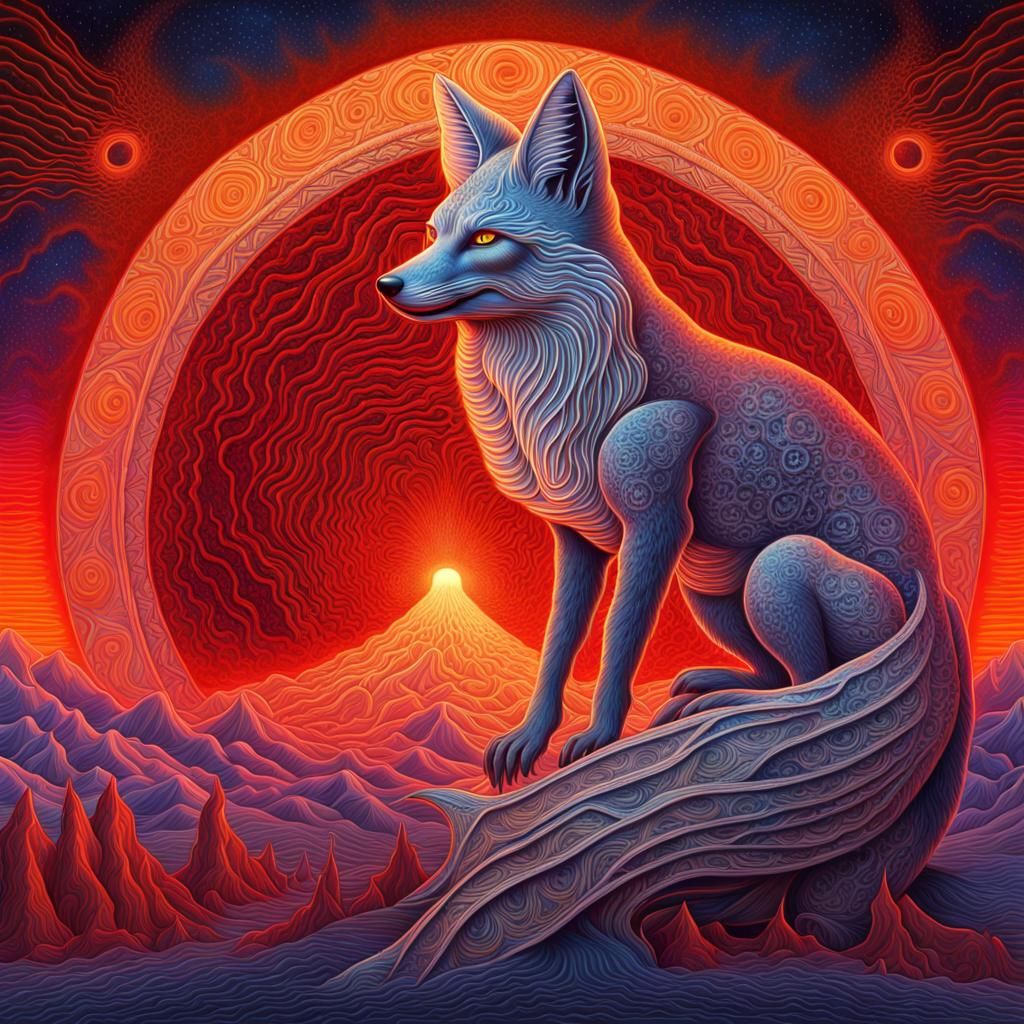 Silverfox - AI Generated Artwork - NightCafe Creator