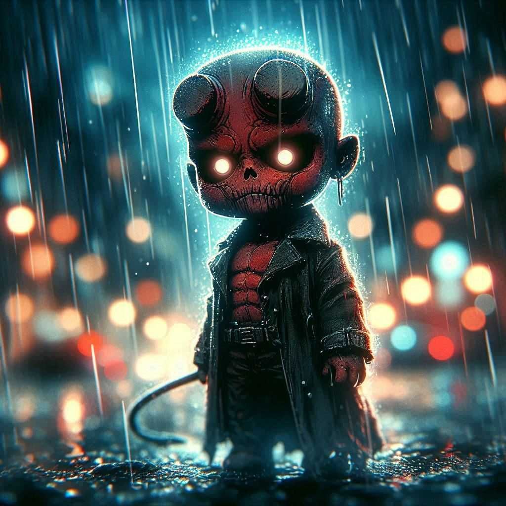 Hellboy - AI Generated Artwork - NightCafe Creator