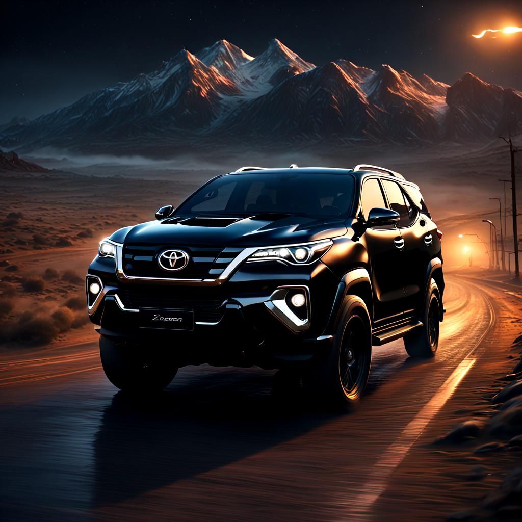 Toyota Fortuner - AI Generated Artwork - NightCafe Creator