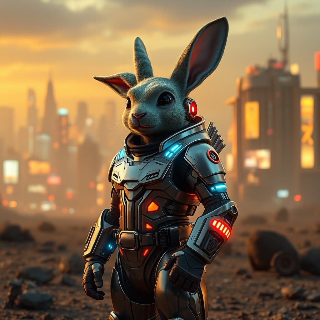 Cyborg Rabbit - Cyborg Rabbit: A Heroic Sci-Fi Masterpiece