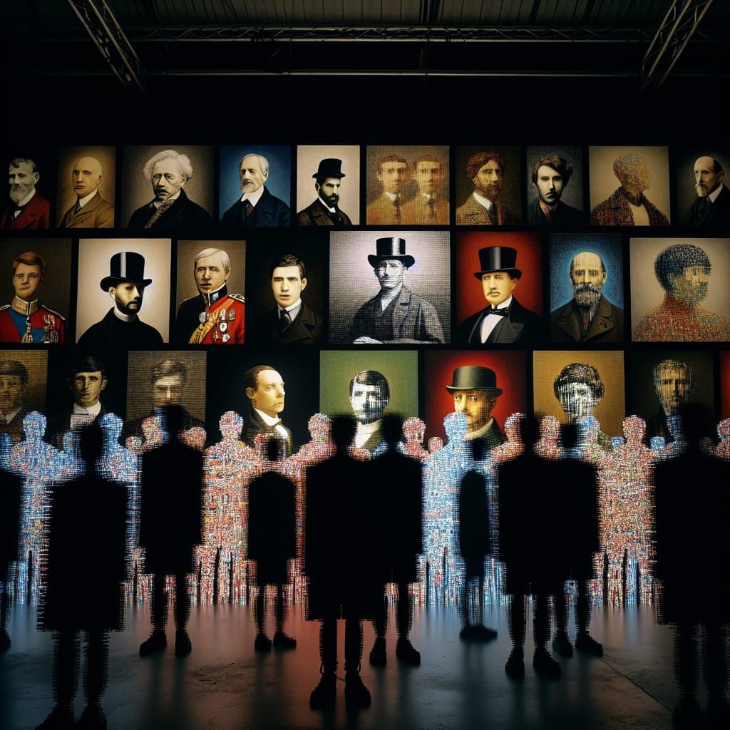 Evolution Through History - AI Generated Artwork - NightCafe Creator