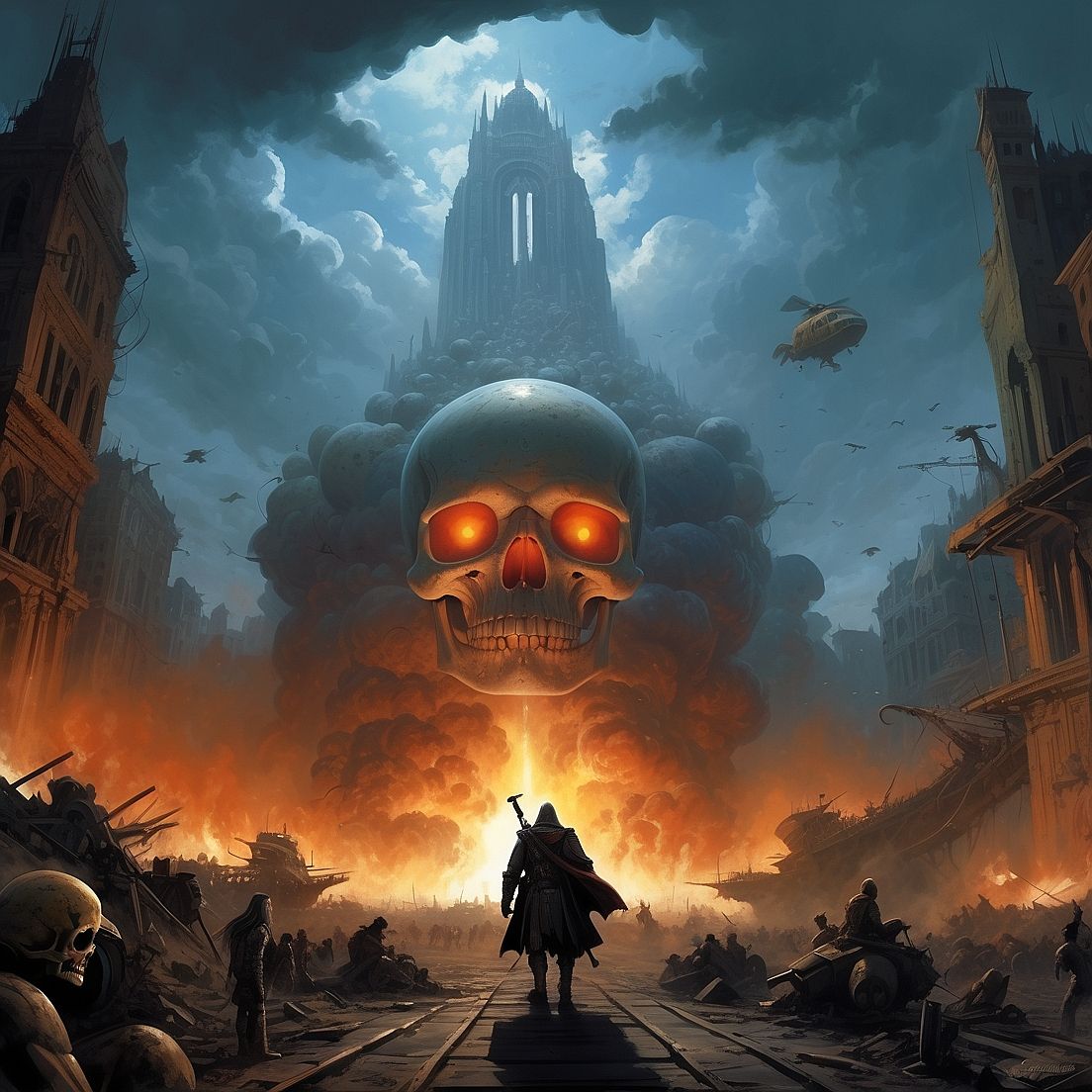 War is death - AI Generated Artwork - NightCafe Creator