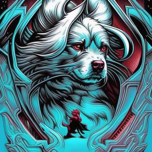 Dream Dog Savior - AI Generated Artwork - NightCafe Creator