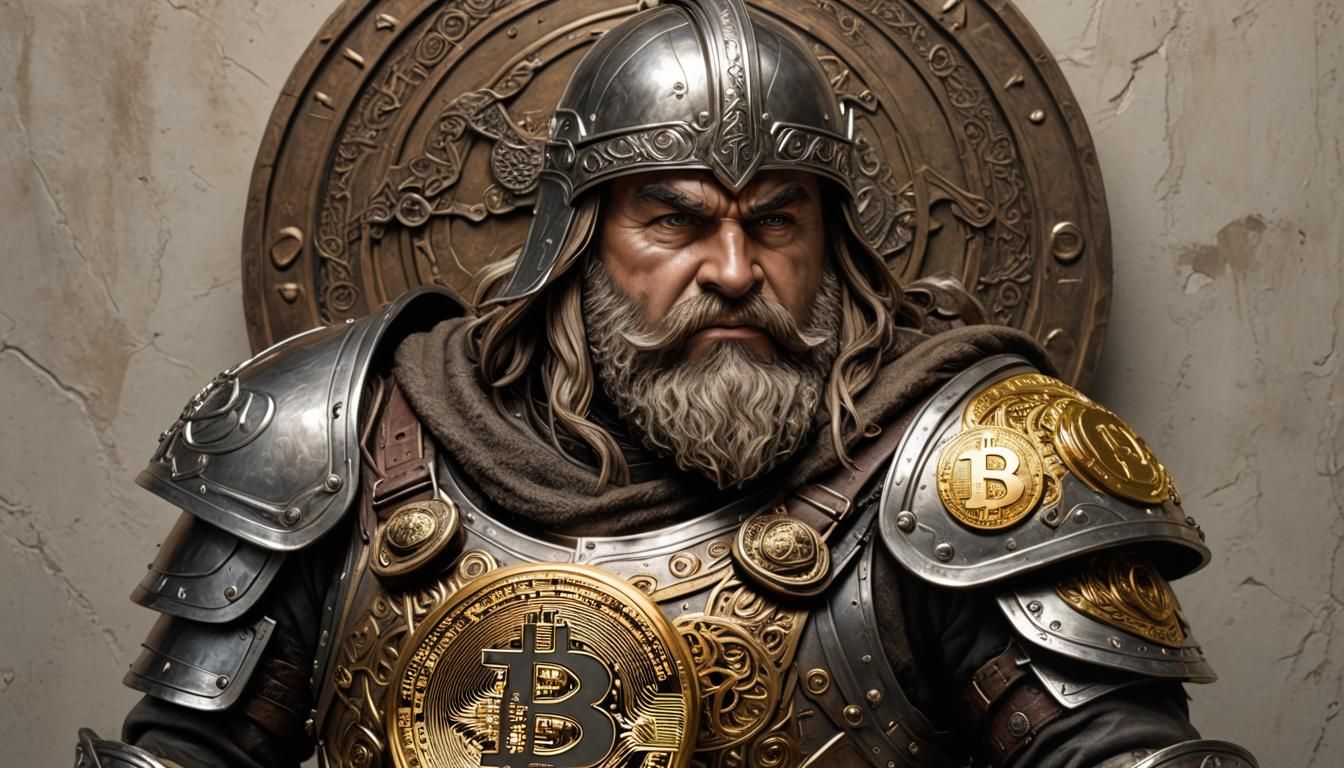 Bitcoin Collection: Lord of the Rings Series - Gimli - AI Generated ...