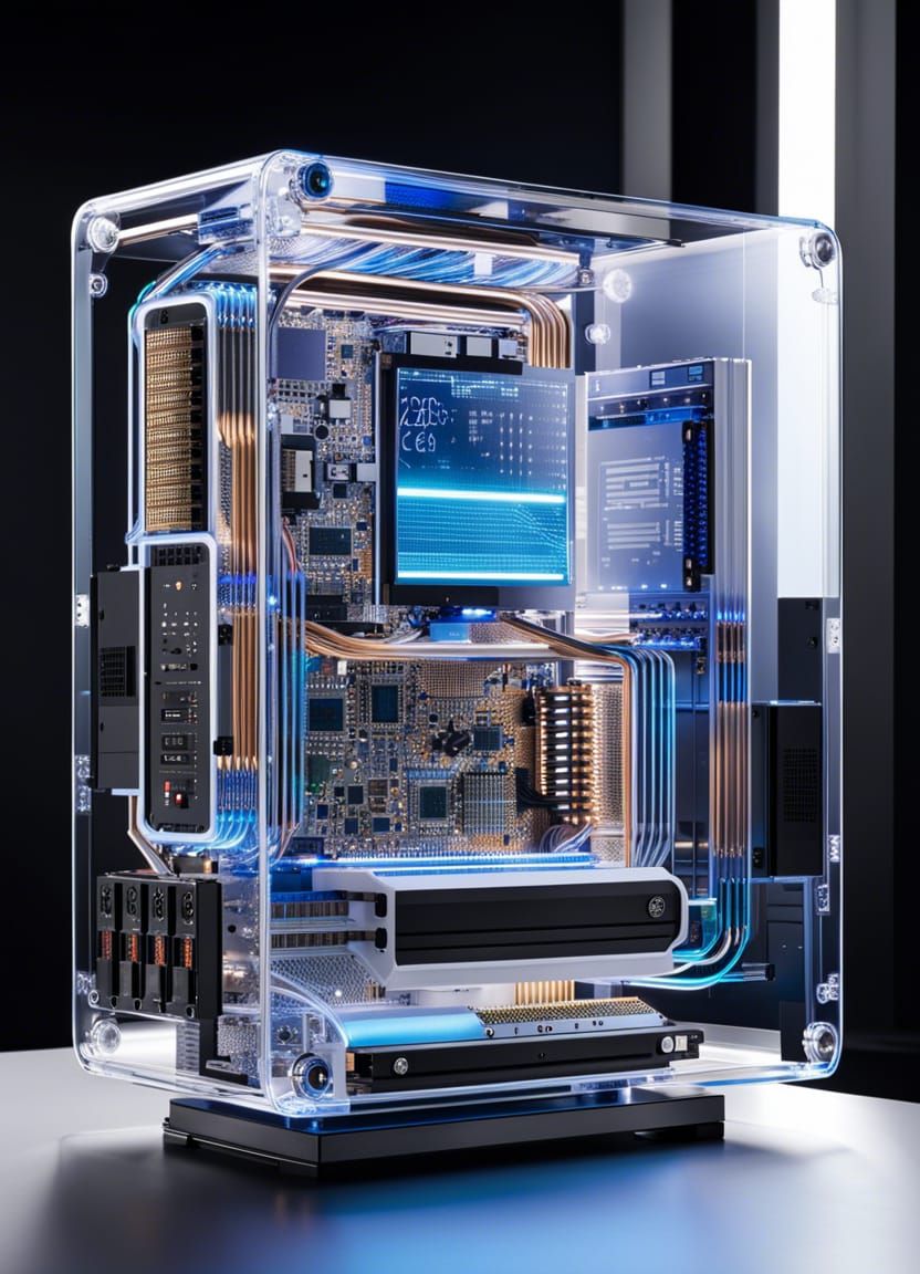 Next Level CPU - AI Generated Artwork - NightCafe Creator