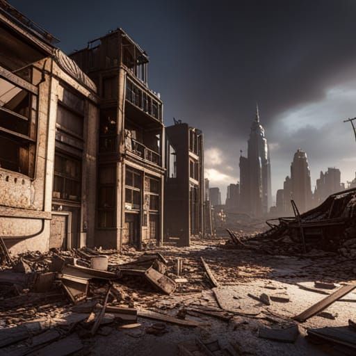 Fallout - AI Generated Artwork - NightCafe Creator