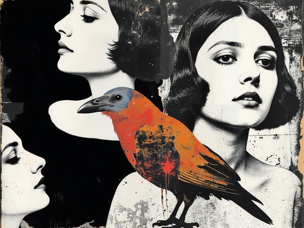 Cinematic Bohemian Carnival Masks in German Expres... - AI Art