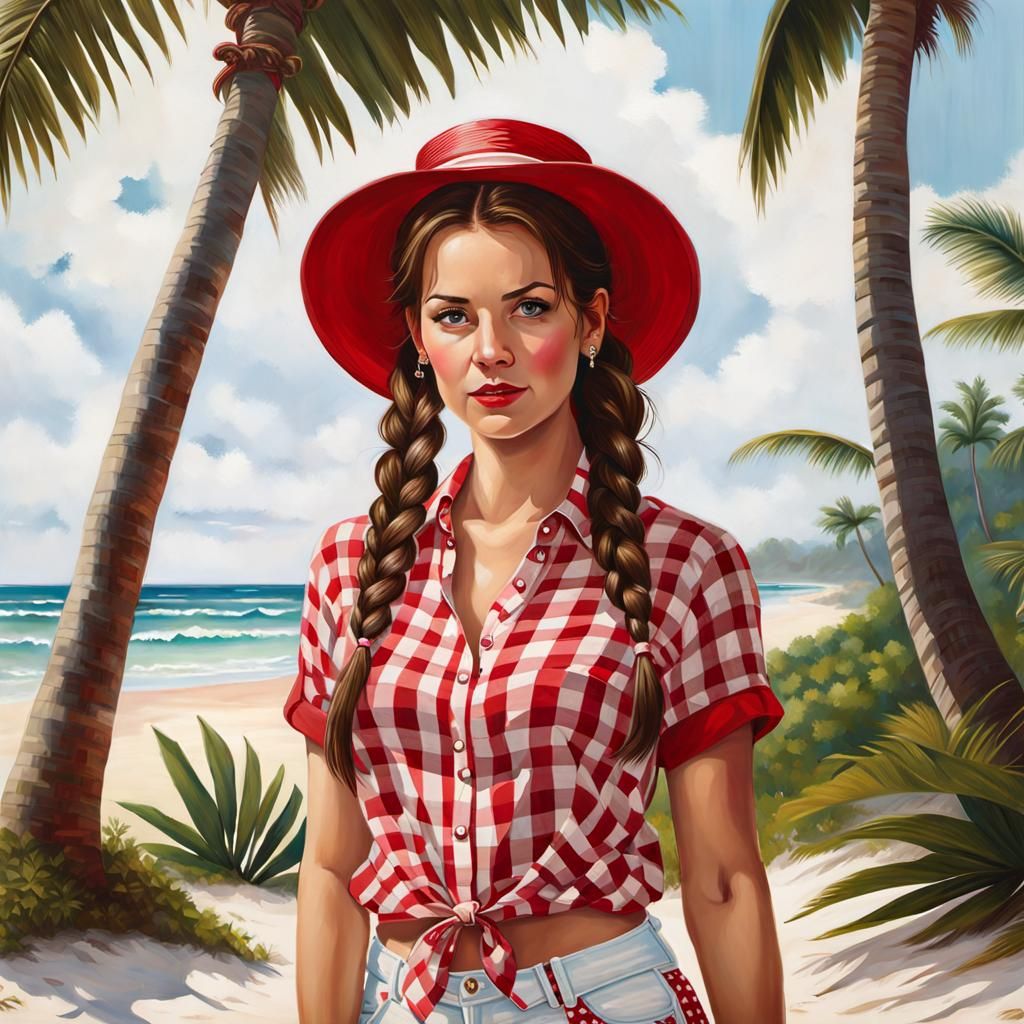 Mary Ann Summers Reimagined 2 - Pretty Woman in Tropical Bea...