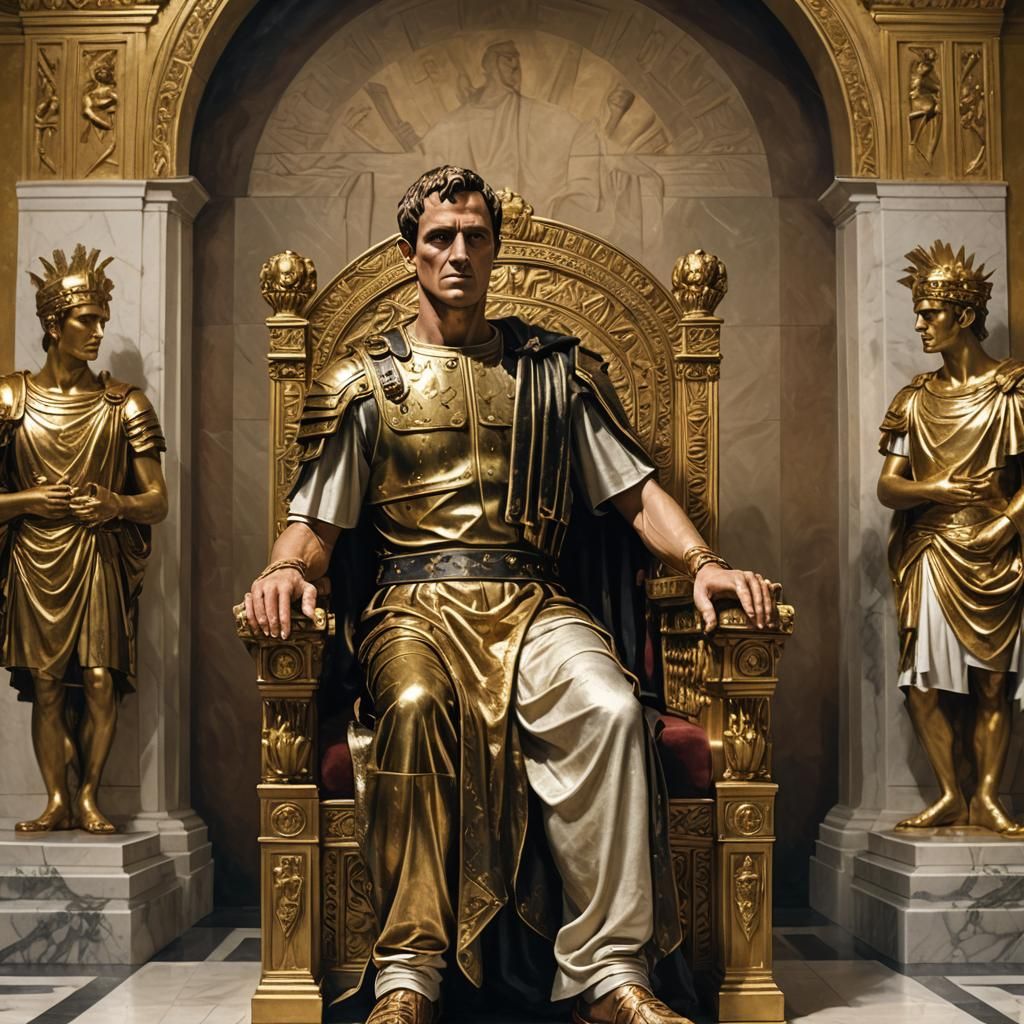 Julius Caesar - AI Generated Artwork - NightCafe Creator